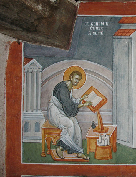 ORTHODOX CHRISTIANITY THEN AND NOW: Saint Germanus, Bishop of Auxerre ...