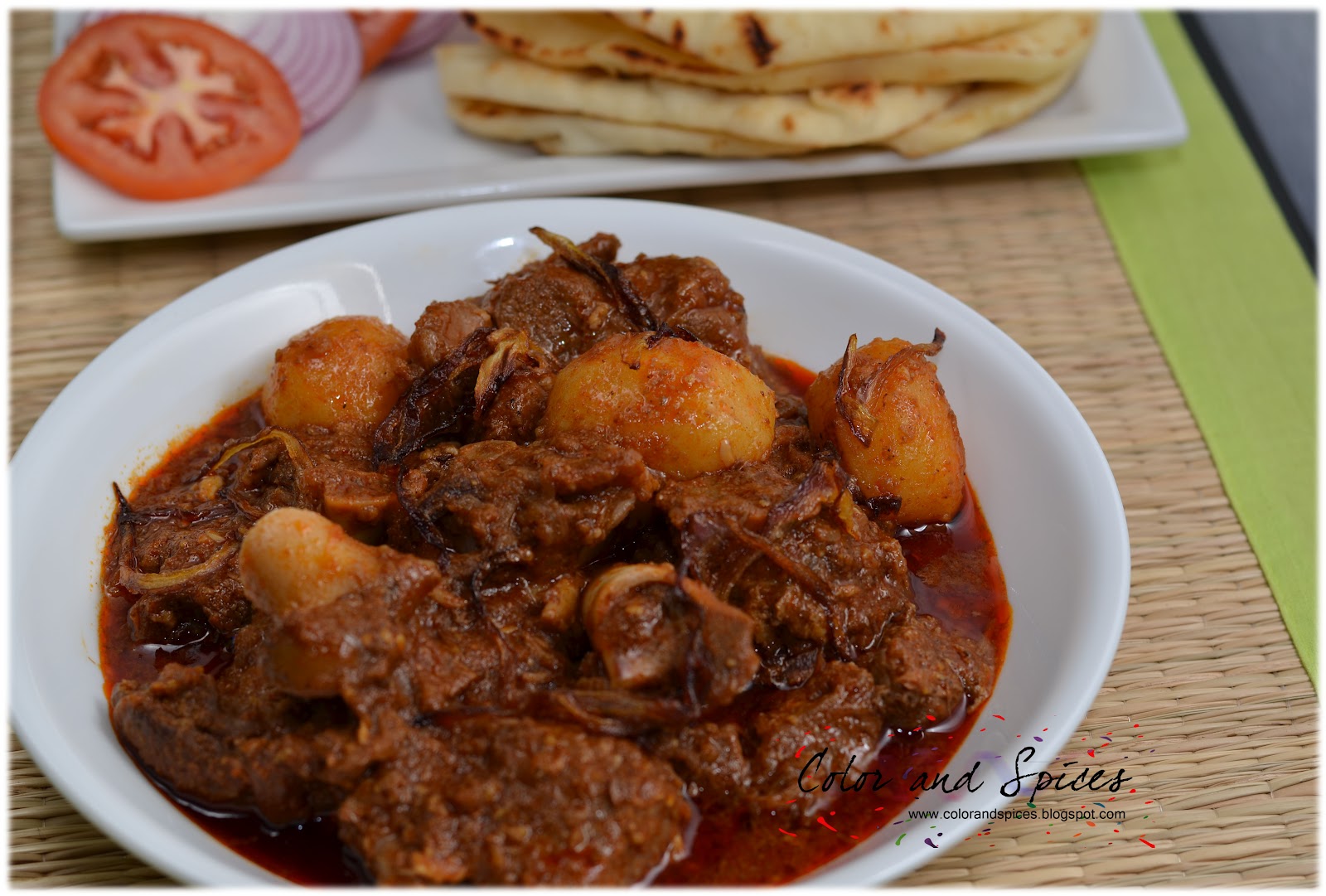 Color and Spices: Mutton Nihari