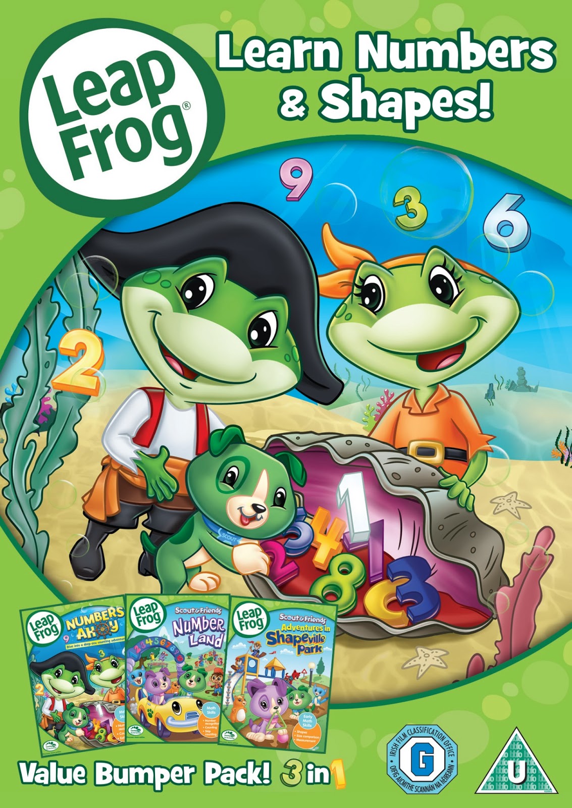 Chez Maximka: Leapfrog Numbers: Learn Numbers and Shapes DVD