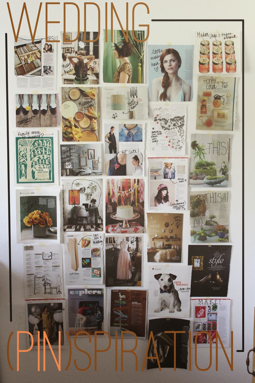 Love, Jessica Anne: Wedding inspiration: real life pinterest