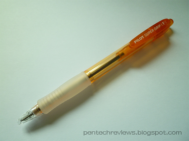 PenTech Reviews: Pilot Super Grip Fine Ballpoint Pen
