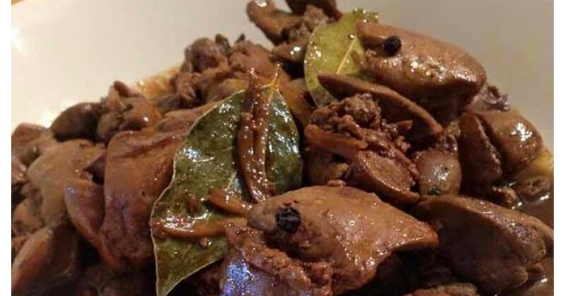 Adobong Atay ng Manok (Chicken Liver) Recipe