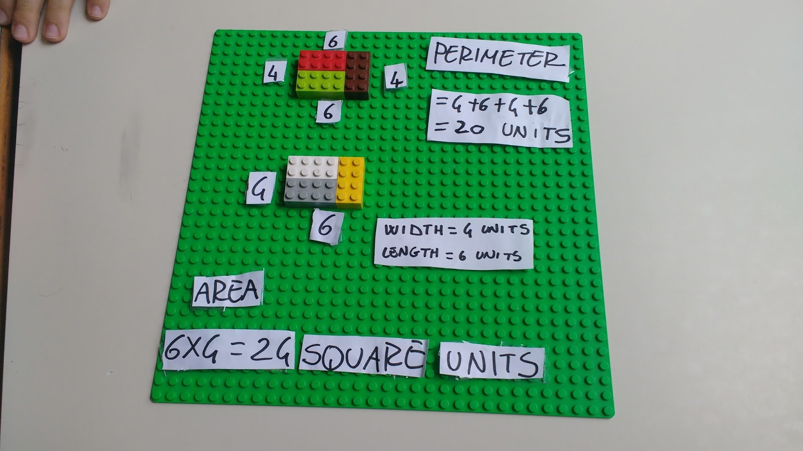 Creating Tomorrow's Schools Today 2014-2017: Perimeter and Area with Legos
