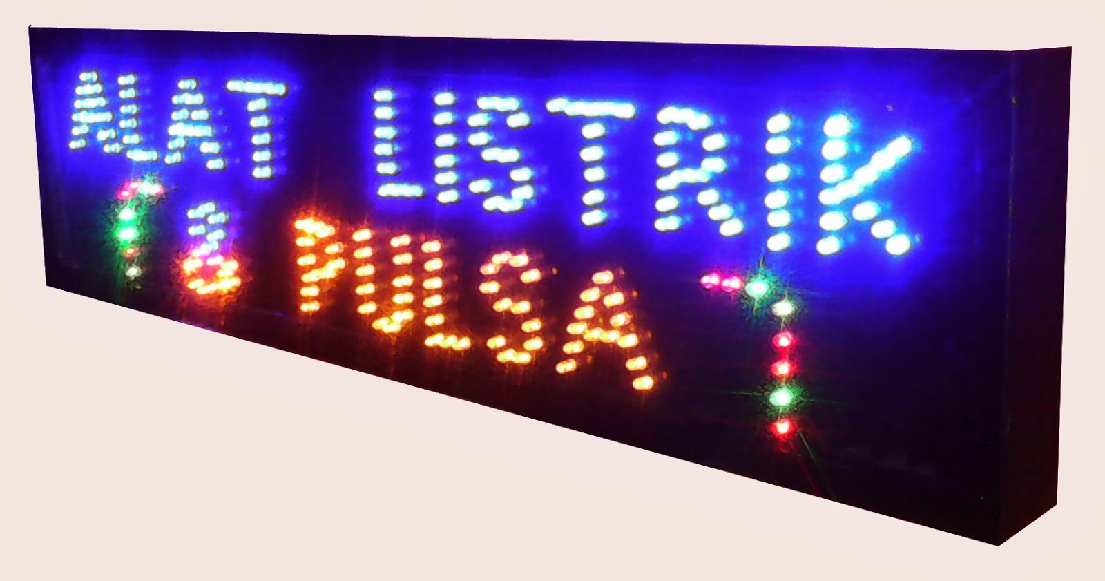 Jual berbagai macam Tulisan dan Gambar Lampu Led / Led Sign Grosir dan ...
