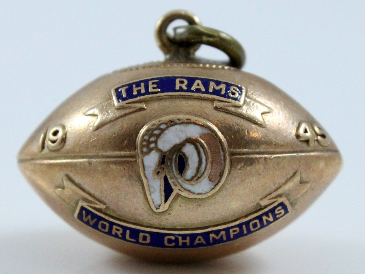 Pro Football Journal Presents: Memorabilia: Cleveland Rams, Los Angeles ...