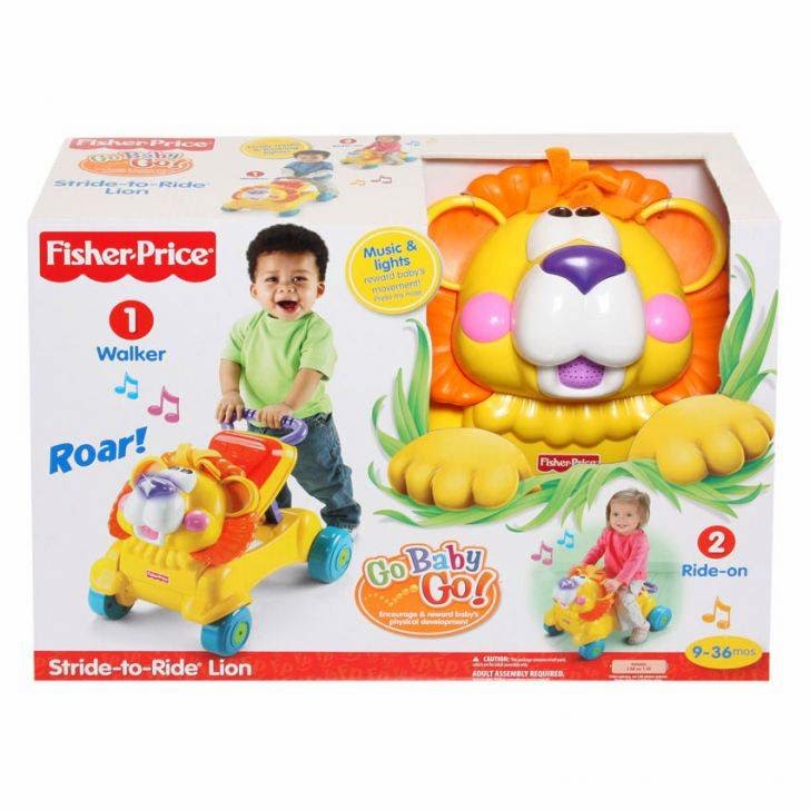 Sweet Fisher Price Stride-To-Ride Lion Fun