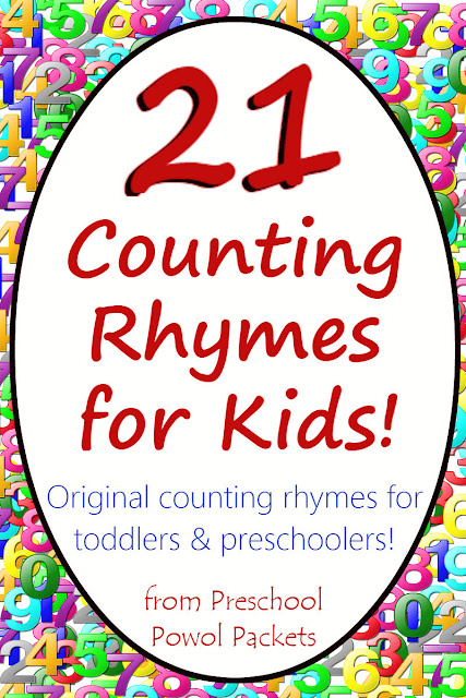 21 Counting Rhymes for Kids Ebook {Perfect for Toddlers & Preschoolers ...