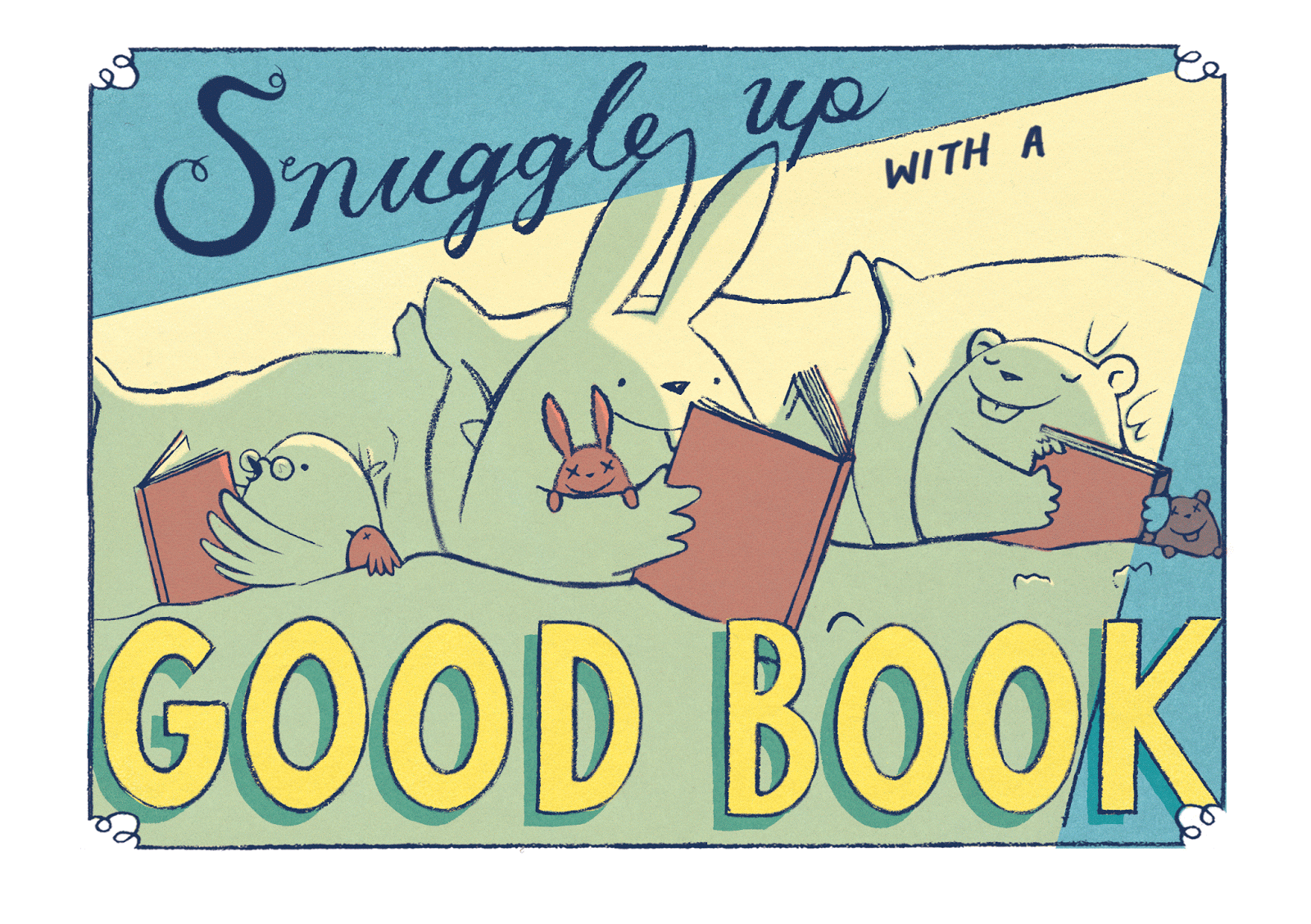 megmclaren: Snuggle up with a good book