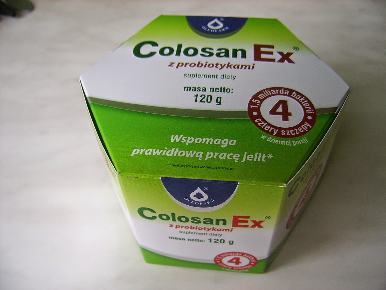 Recenzja: Colosan Ex z probiotykami- Oleofarm