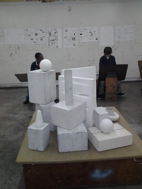 Basic Drawing 1: Still Life - Cubes, Spheres, Cones, and Cylinders