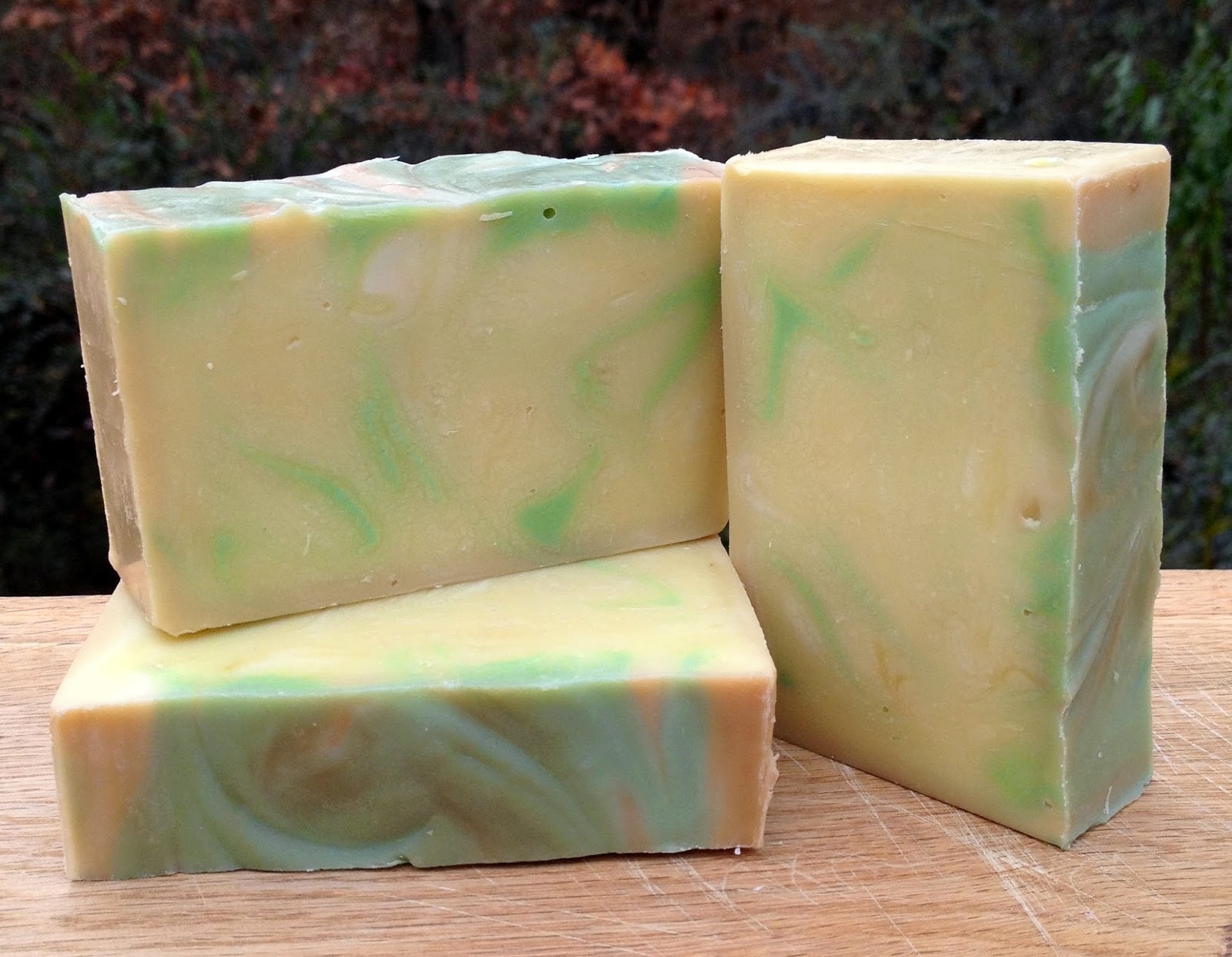 Soap Lily: Three soaps from one batter!