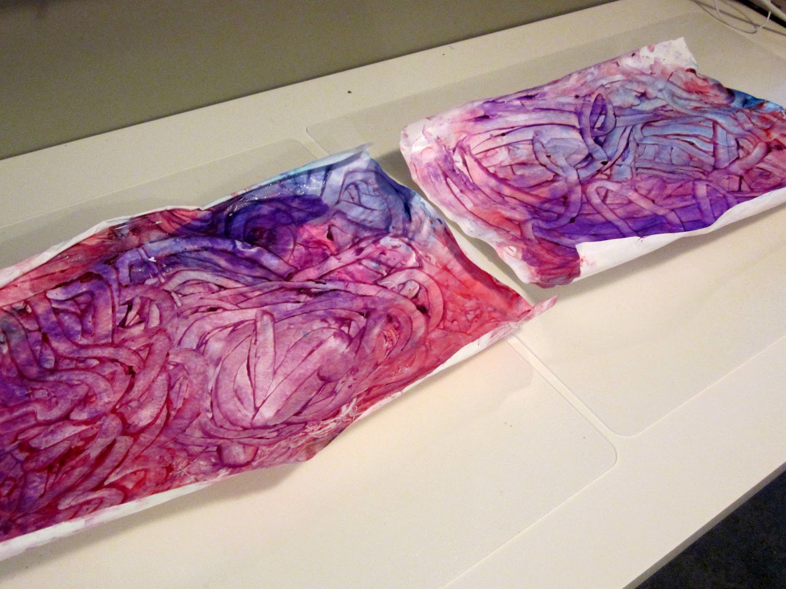 Mama's Little Muse: Homemade fingerpaint recipe and making repurposed ...