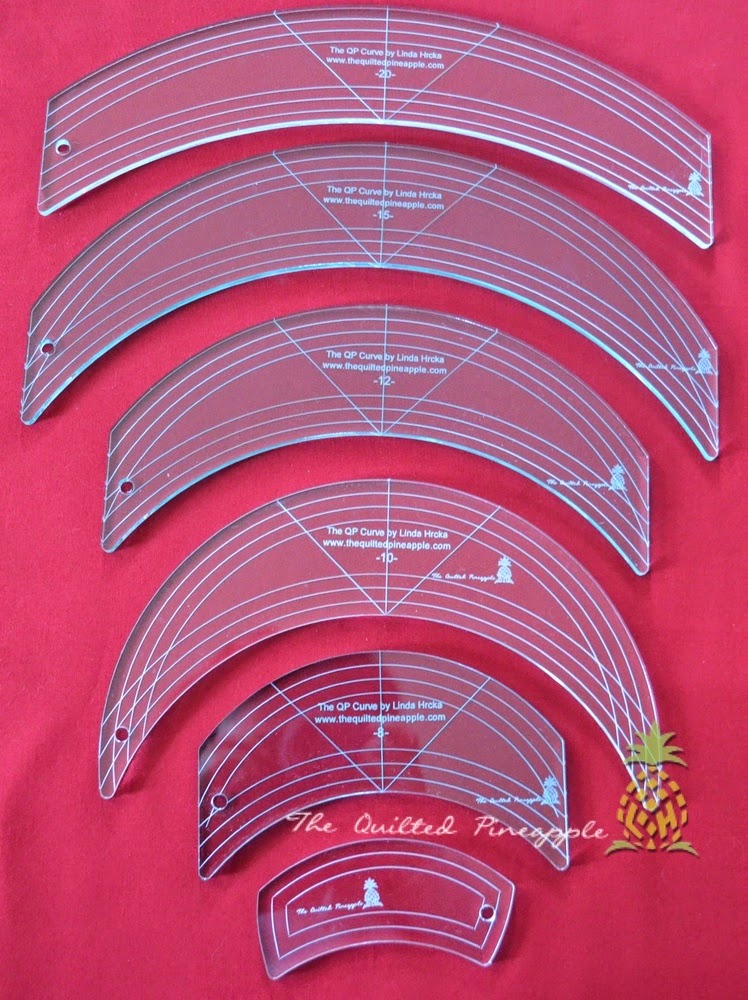 Karen's Quilts, Crows and Cardinals: The Quilted Pineapple Curve ...