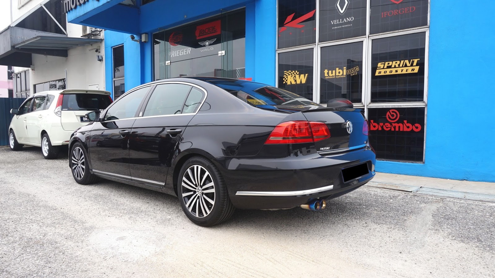Rocker Motorsport Bandar Sunway: VW Passat B7 with H&R Sport Spring