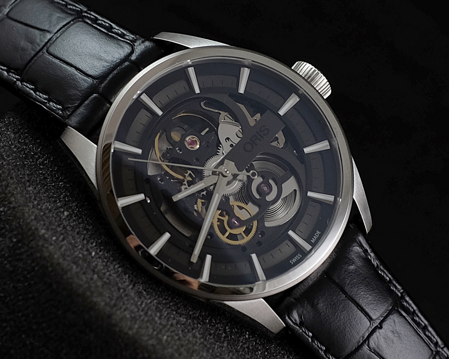 . H o b i J a m . : BNIB Oris Artix Skeleton