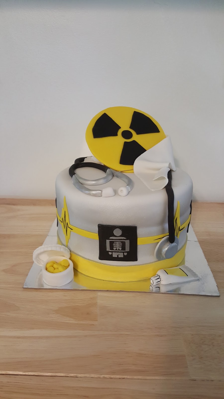 For the Joy of Cake: Radiation therapy cake