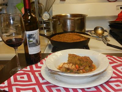 Fun Cooking with Mary : Creole Gumbo and Pumpkin Sage Cornbread!