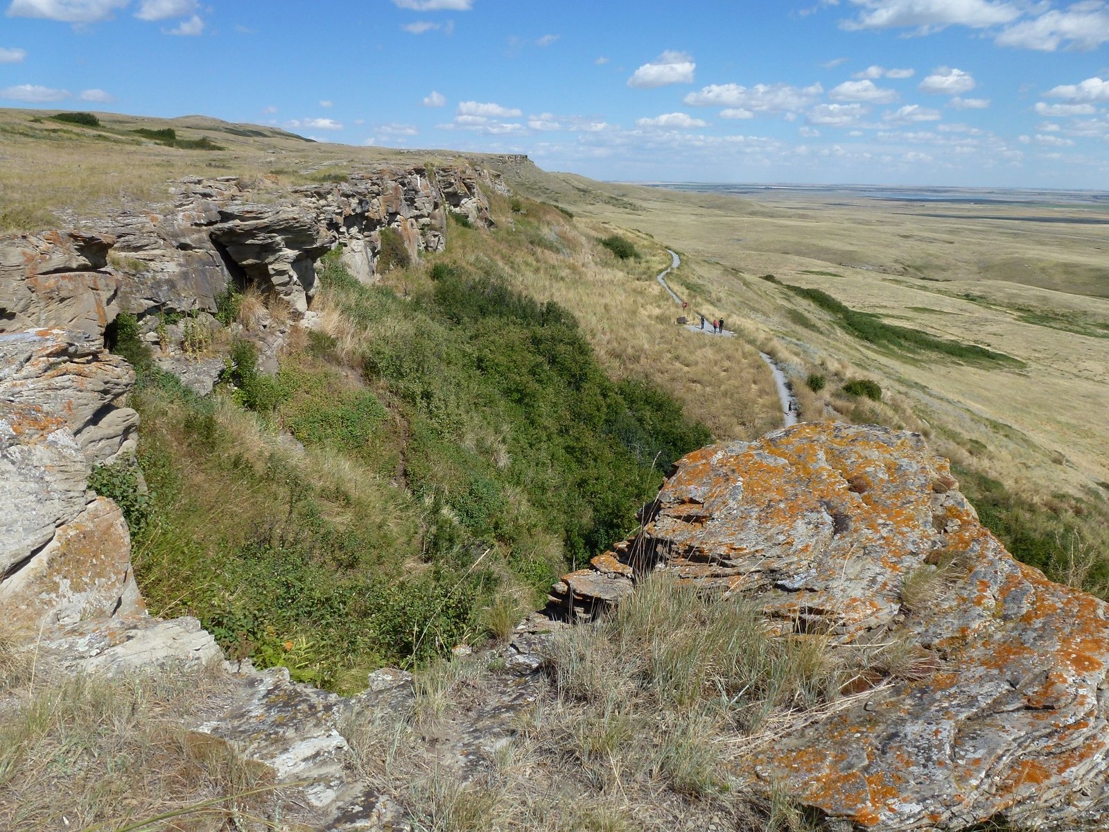 Svend og Barbara Canada 2012: Frank Slide, Head Smashed In Buffalo Jump ...