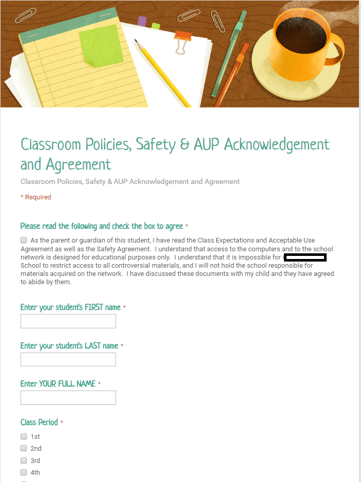 Innovations in Technology: Back to School: Using Google Forms for ...