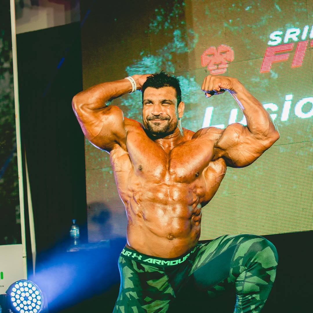 Muscle Lover: Sri Lankan bodybuilder Lucion Pushparaj - Black Lion of Asia