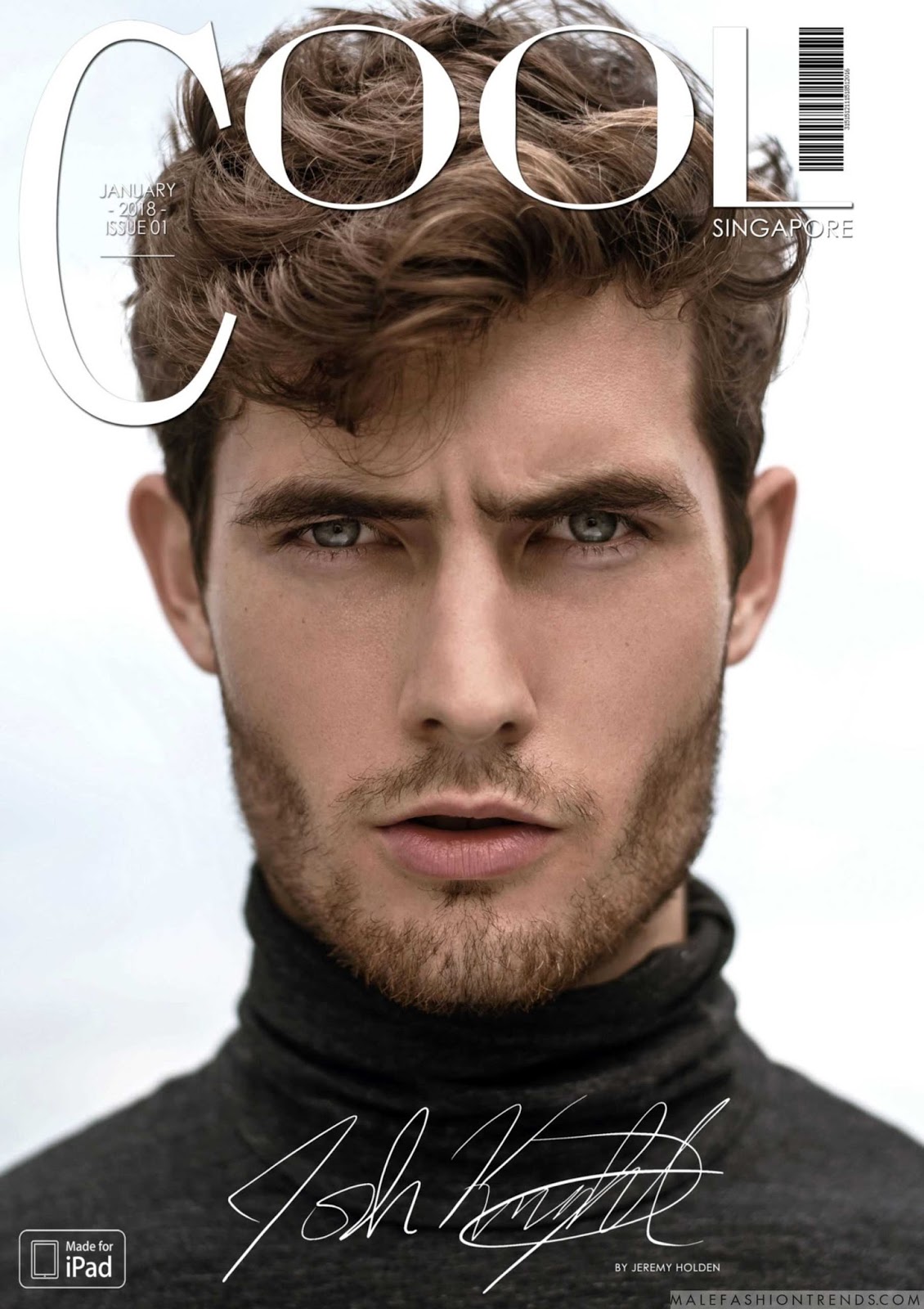 Josh Lee Knight posa en looks neutros para Cool Magazine Singapore en ...