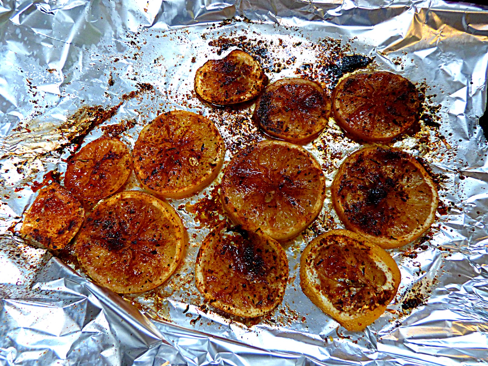 Chez Maximka: Heirloom tomato and roasted lemon salad