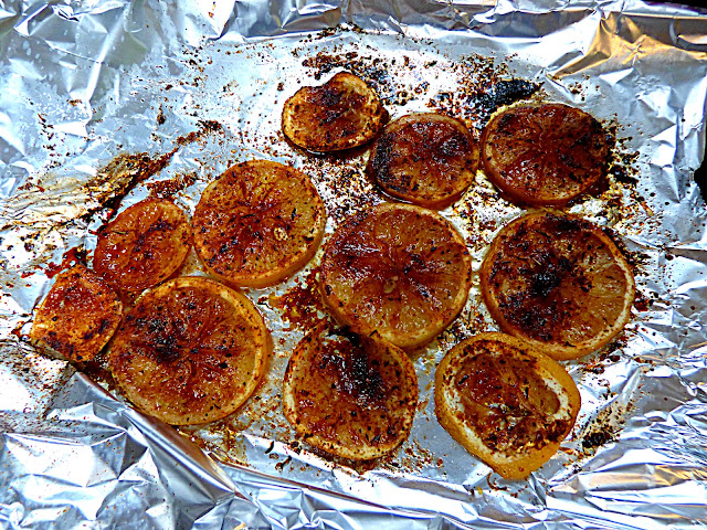 Chez Maximka: Heirloom tomato and roasted lemon salad