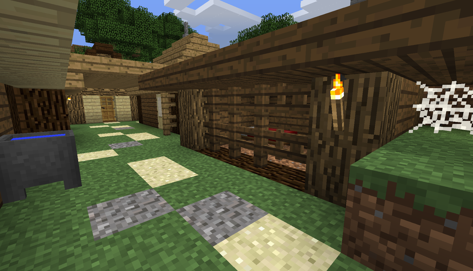 Livin' on a Minecraft: Basic slums