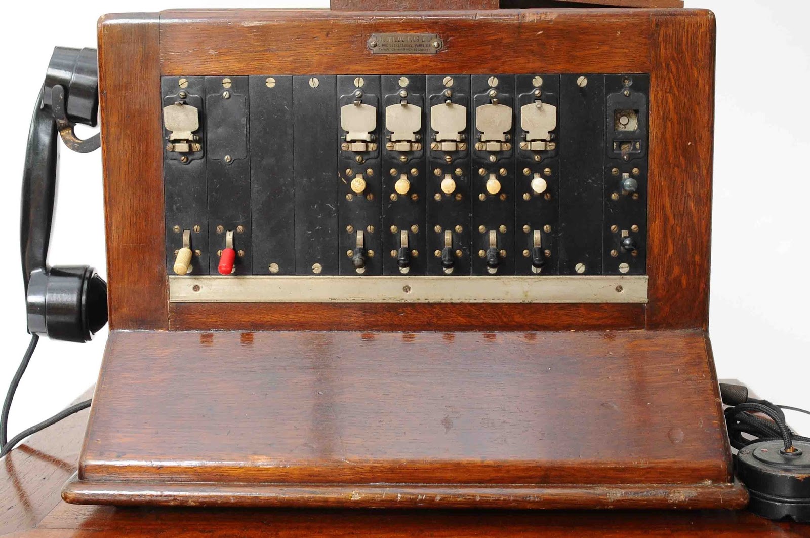 Old Vintage Gallery: Antique Magneto Switchboard Operator Telephone ...