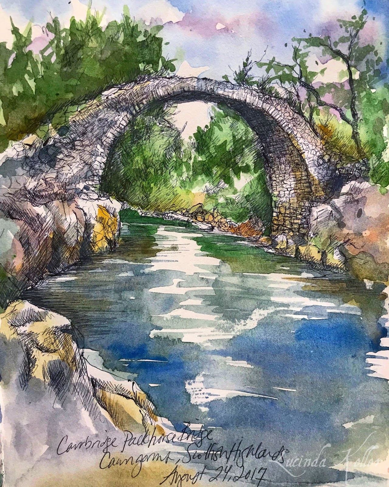 Cobalt Violet: Along the River Spey ~ Clan Grant, Duthil Kirk, Grantown ...