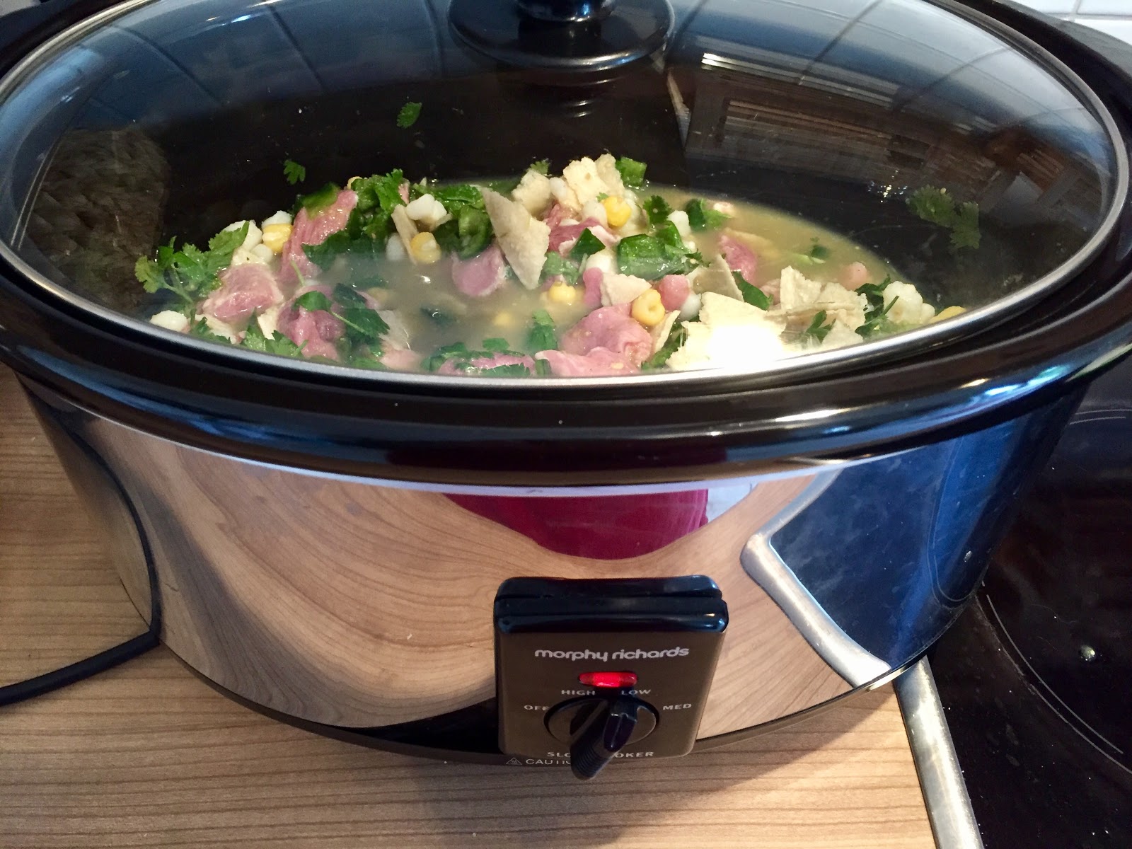 Katze in the Küche: Slow-Cooker Pork and Hominy Stew