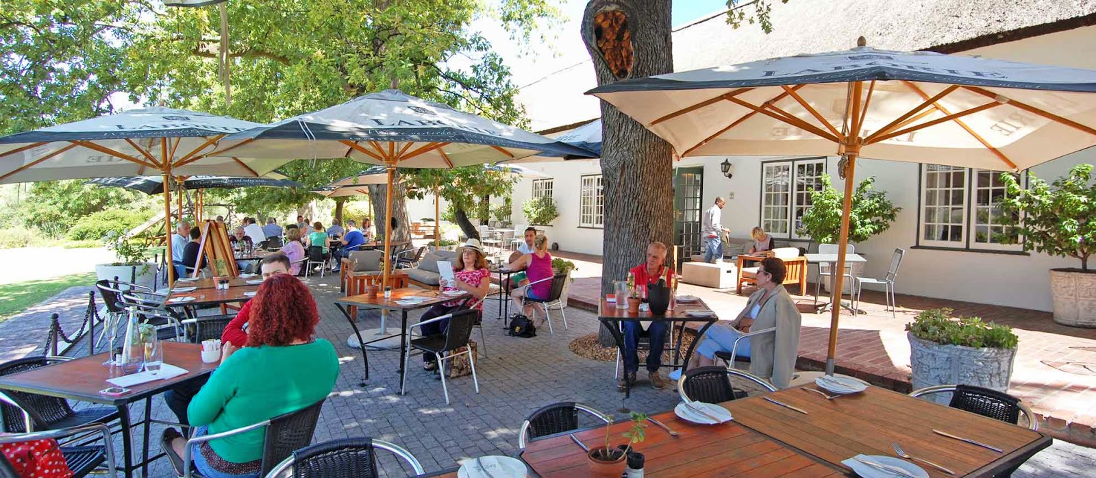 .: Laborie and Harvest Restaurant in Paarl