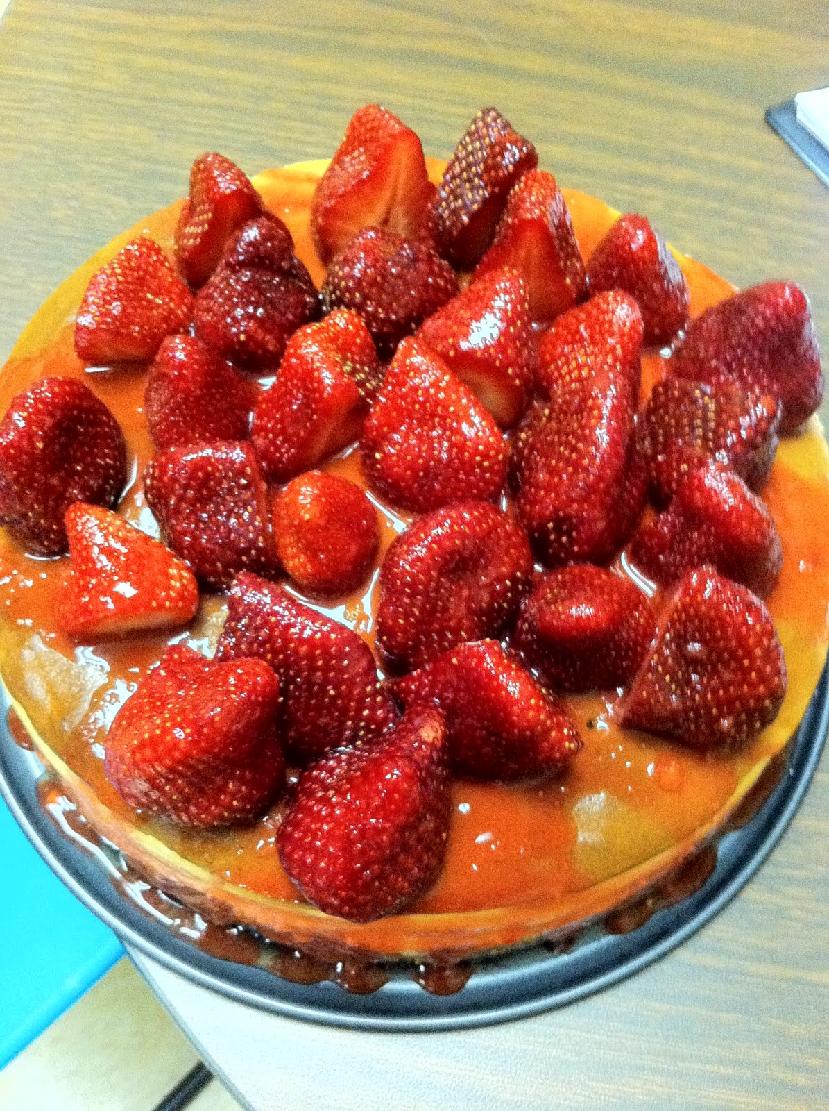 The Woman McShan: Strawberry Glazed Cheesecake