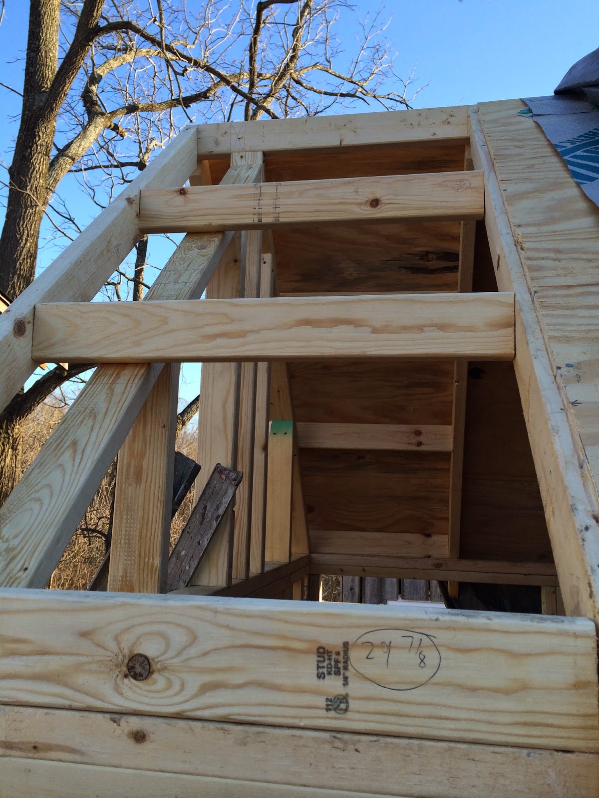 Building a Tiny House on Wheels: Update on progress: Overhangs ...