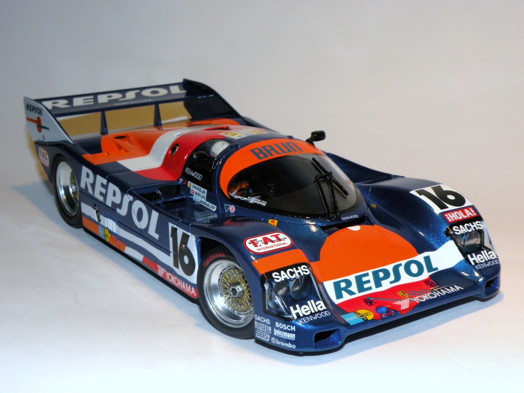 Farolillo Rojo: Porsche 962C Repsol Brun Motorsport - Le Mans 1990