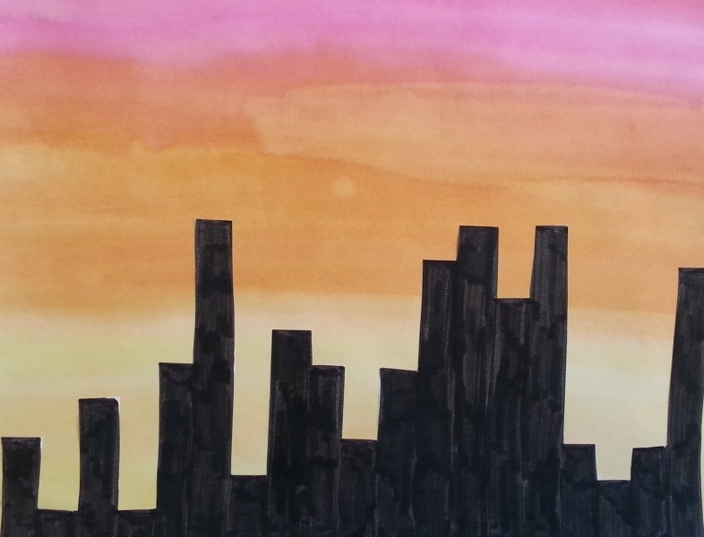 a faithful attempt: Pi (π) City Skyline