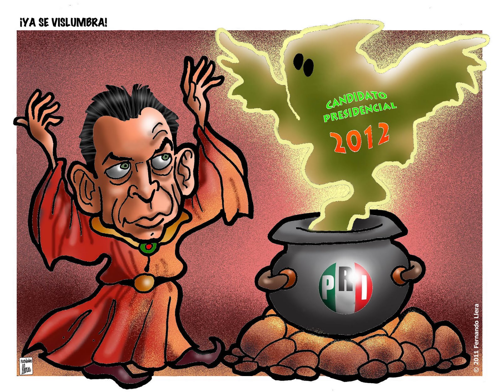 Fernando Llera Blog Cartoons: PRI's presidential candidate will be ...