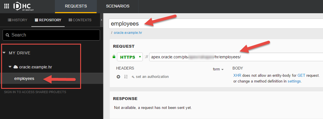 Oracle Apex Capabilities Oac How To Test Apex Restful Services
