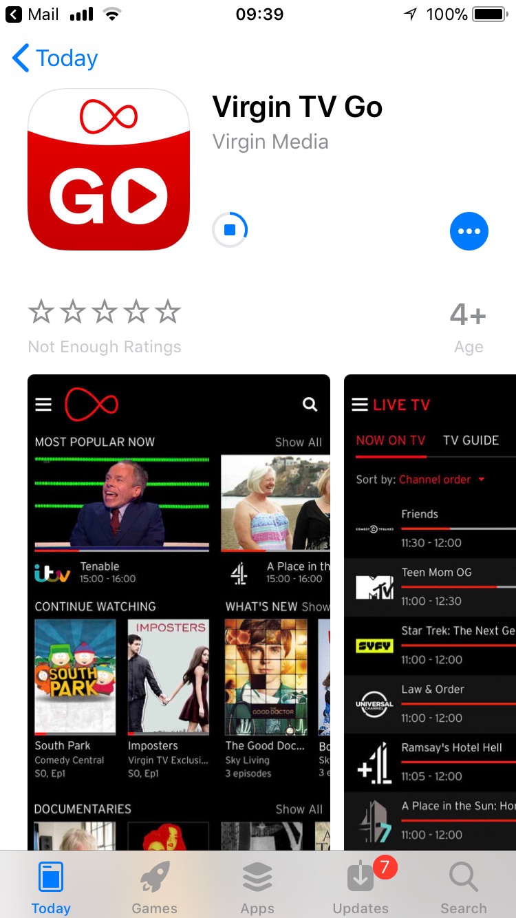 Virgin Media TV: Two new Virgin Media Apps to launch on December 7th.
