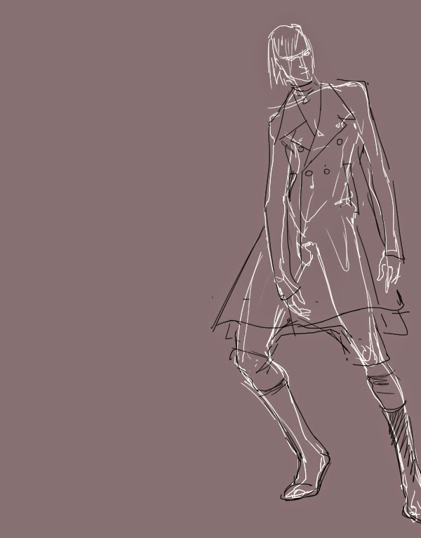 Project 365: Draw The Line: Neue Croquis