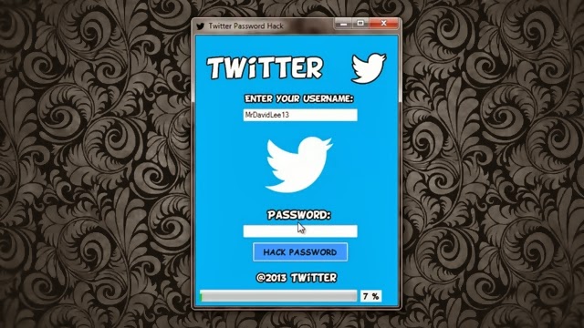 How to Hack a Twitter Account - Password Generator