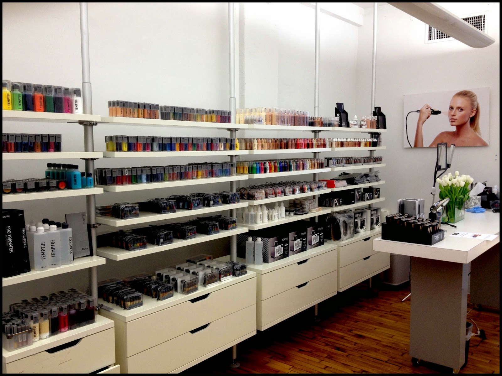 The Airbrush Makeup Guru: A visit to the TEMPTU PRO Showroom New York ...