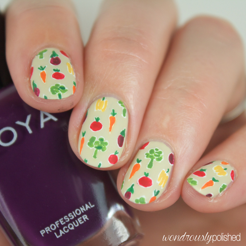 Wondrously Polished: The Digital Dozen does Food - Day 1: Veggies