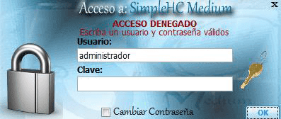 Ingresar al Programa [SimpleHC Medium]