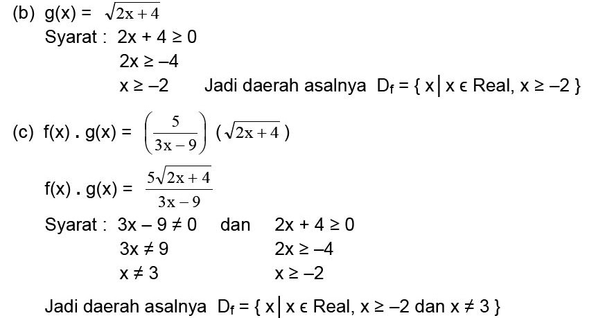 Contoh Soal Aljabar Fungsi - Kuy Belajar