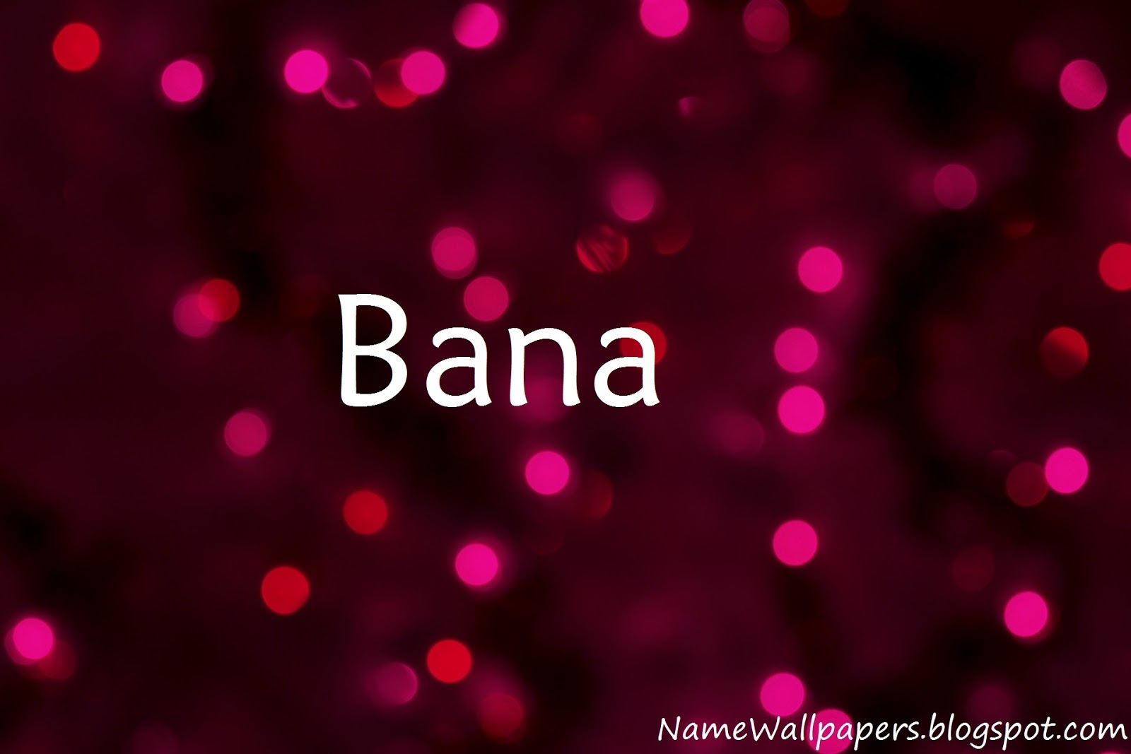 Bana Name Wallpapers Bana ~ Name Wallpaper Urdu Name Meaning Name ...