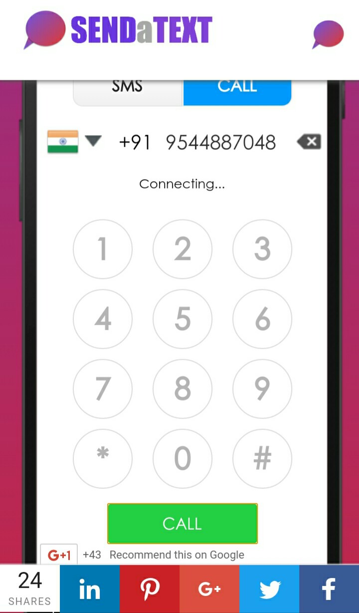Unlimited Free calls | Without mobile phone