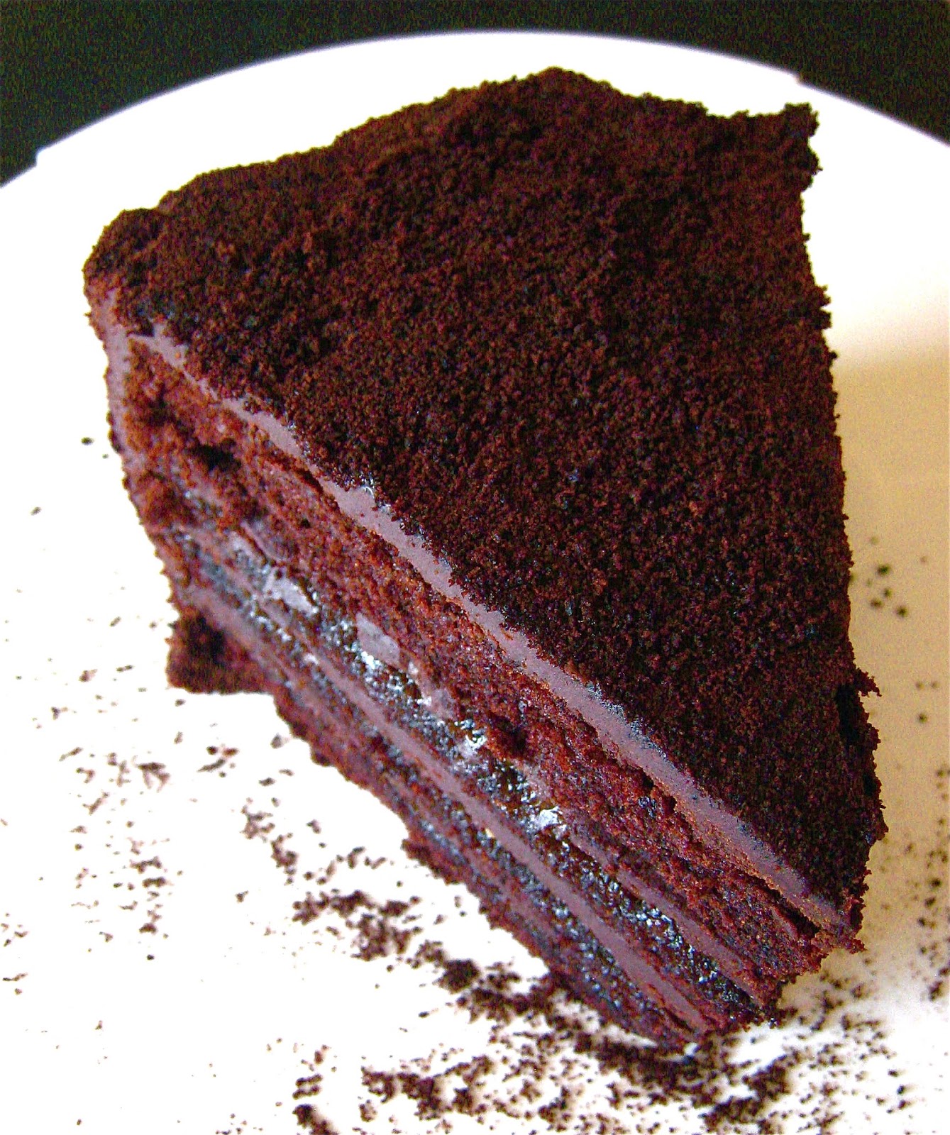 KITCHEN FIDDLER : Devil's Food Cake With Caramel, A La Tartine Bakery