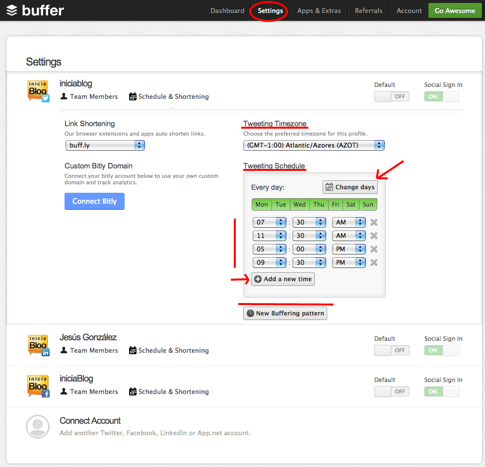 Qué es Buffer y cómo combinarlo con Blogger | iniciaBlog - Te ayuda con ...