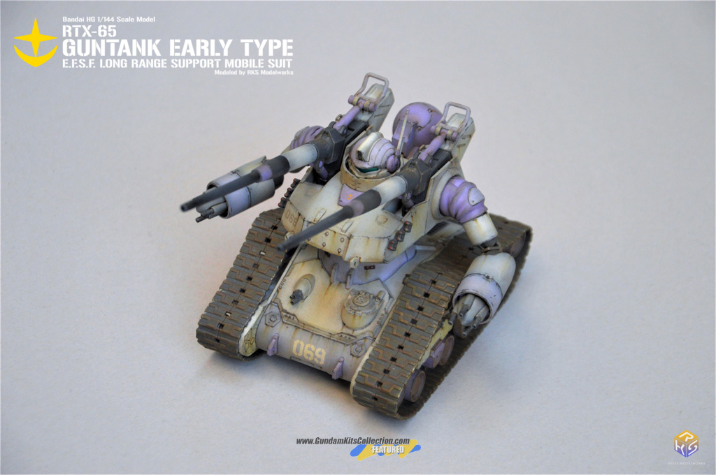 Painted Build: HG 1/144 Guntank Early Type